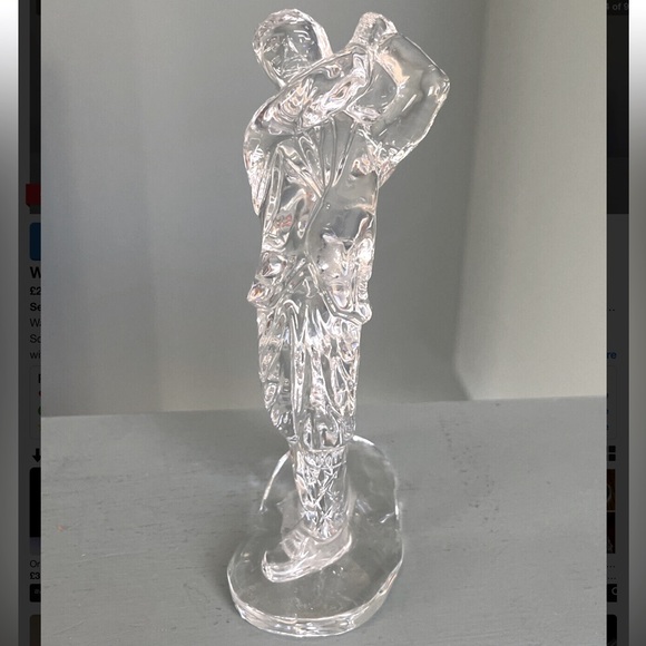 Waterford Crystal | Art | Waterford Crystal Male Golfer Figurine 7 ...